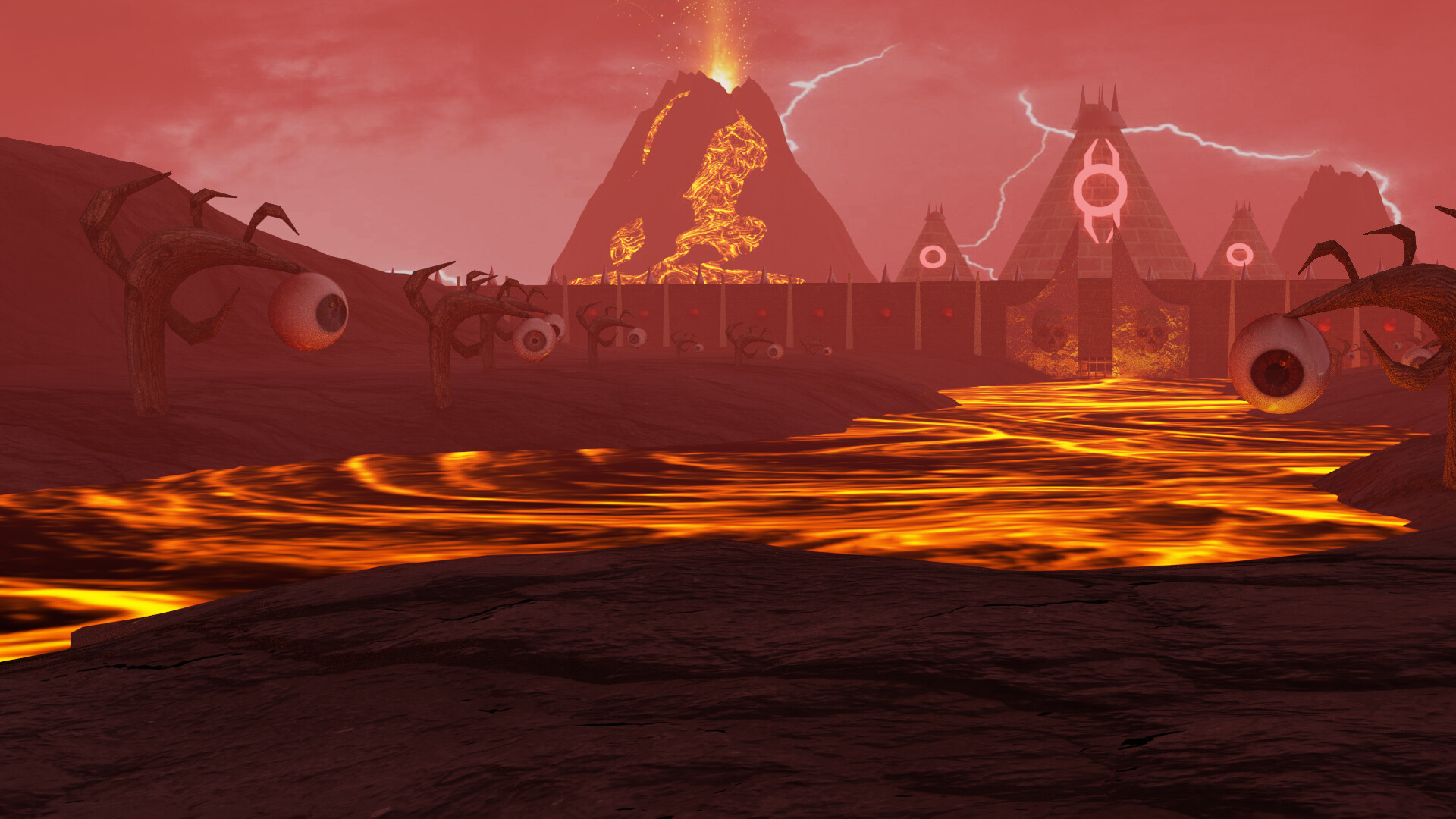 ArtStation - The path to the Lava Castle