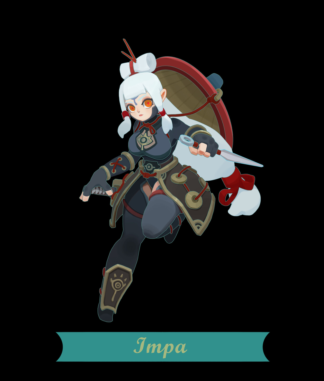 CYAN CROW - The Legend of Zelda—Impa