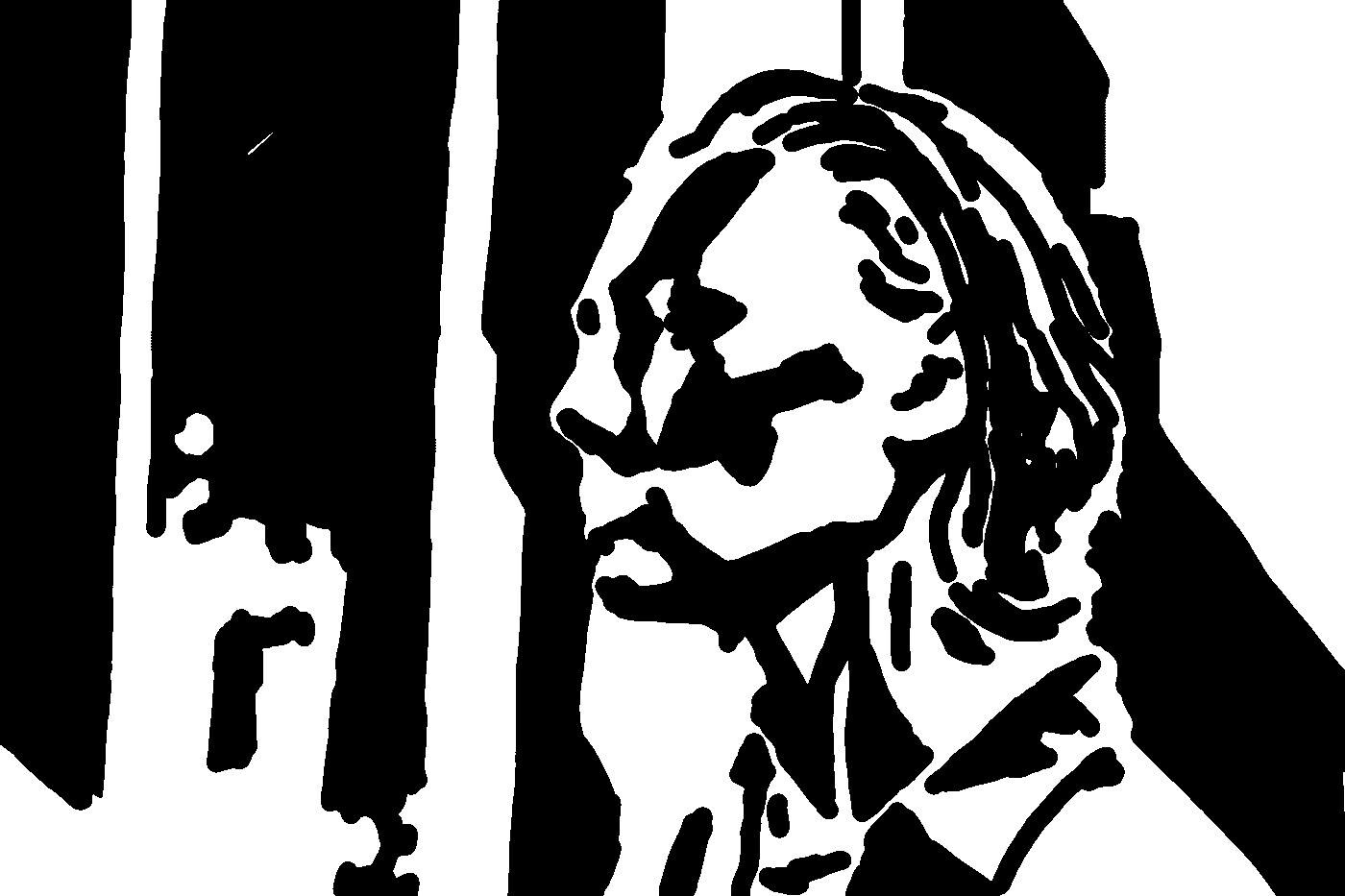 ArtStation - high contrast portrait w/ windows