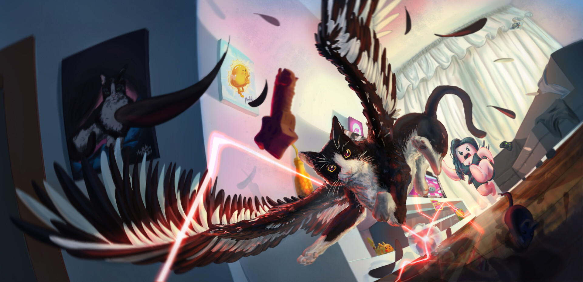 ArtStation - Carlos the cat