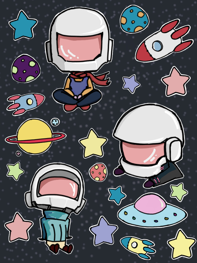 ArtStation - Stargirl: Stickers