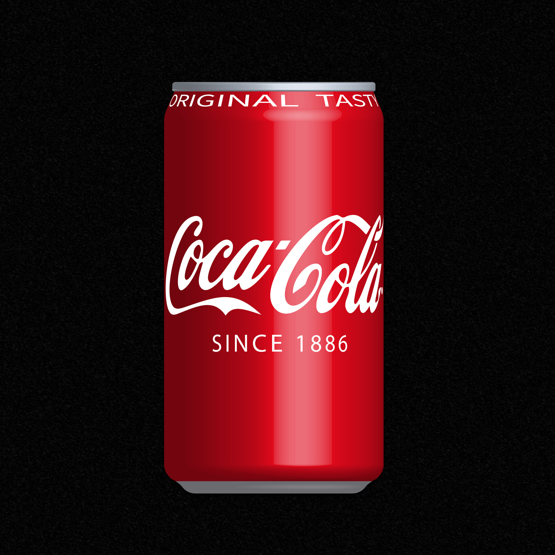 ArtStation - coco-cola can bottle illustration