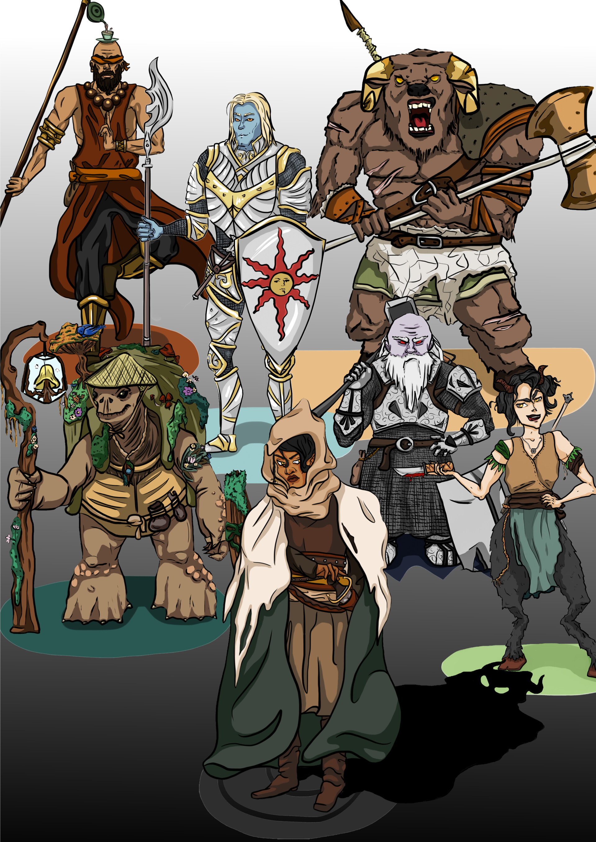 ArtStation - Dungeons and Dragons Character Designs