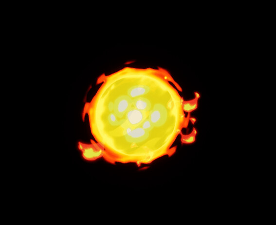 ArtStation - Fireball VFX
