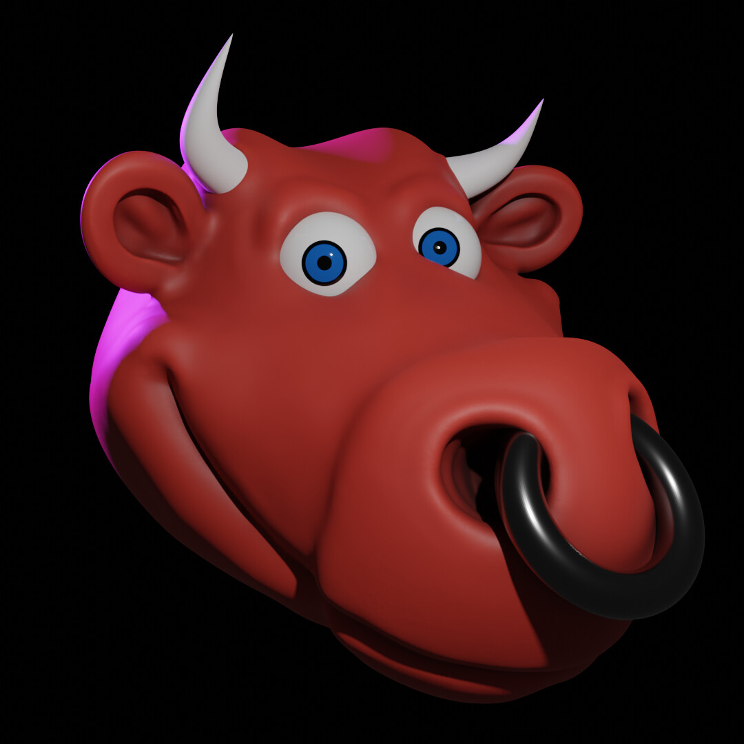 ArtStation - bull head