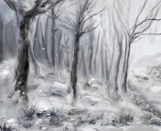 ArtStation - Snow / Tree