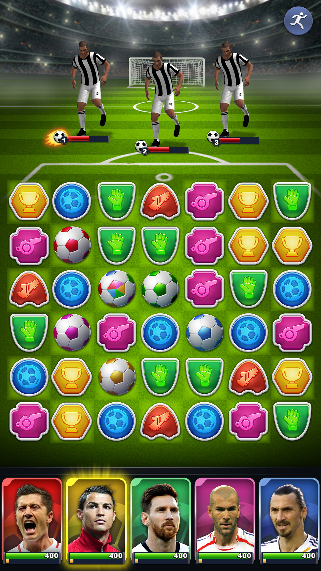 ArtStation - Soccer mobile game concept