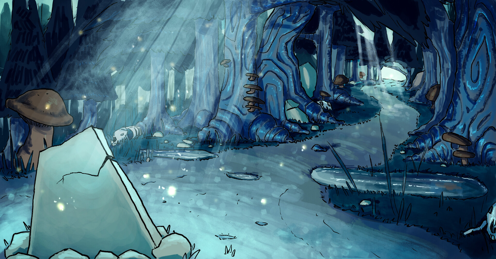 ArtStation - Forest Marker