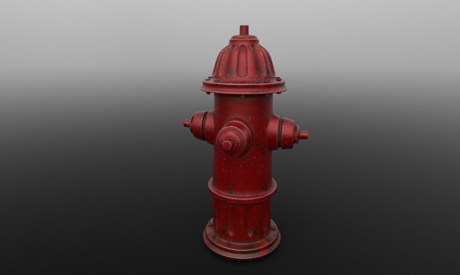 ArtStation - Damaged Fire Hydrant (Personal Work)