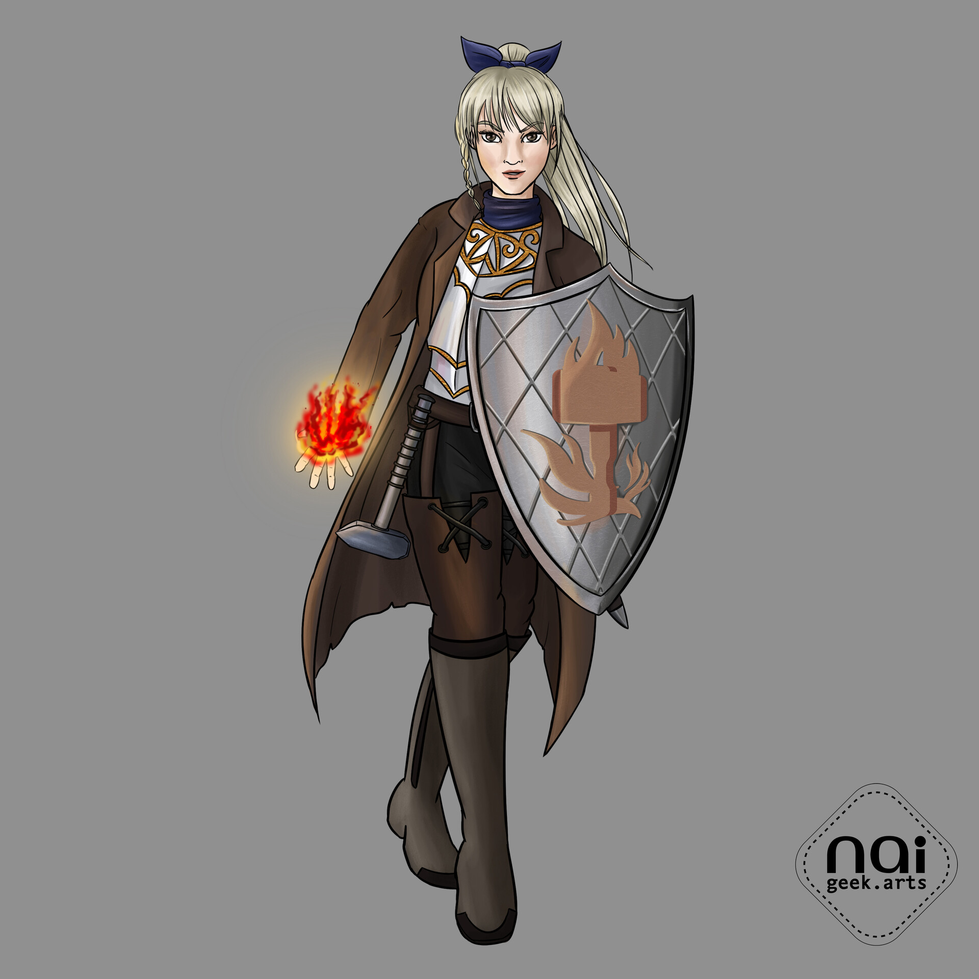 ArtStation - Cleric RPG - Character Design