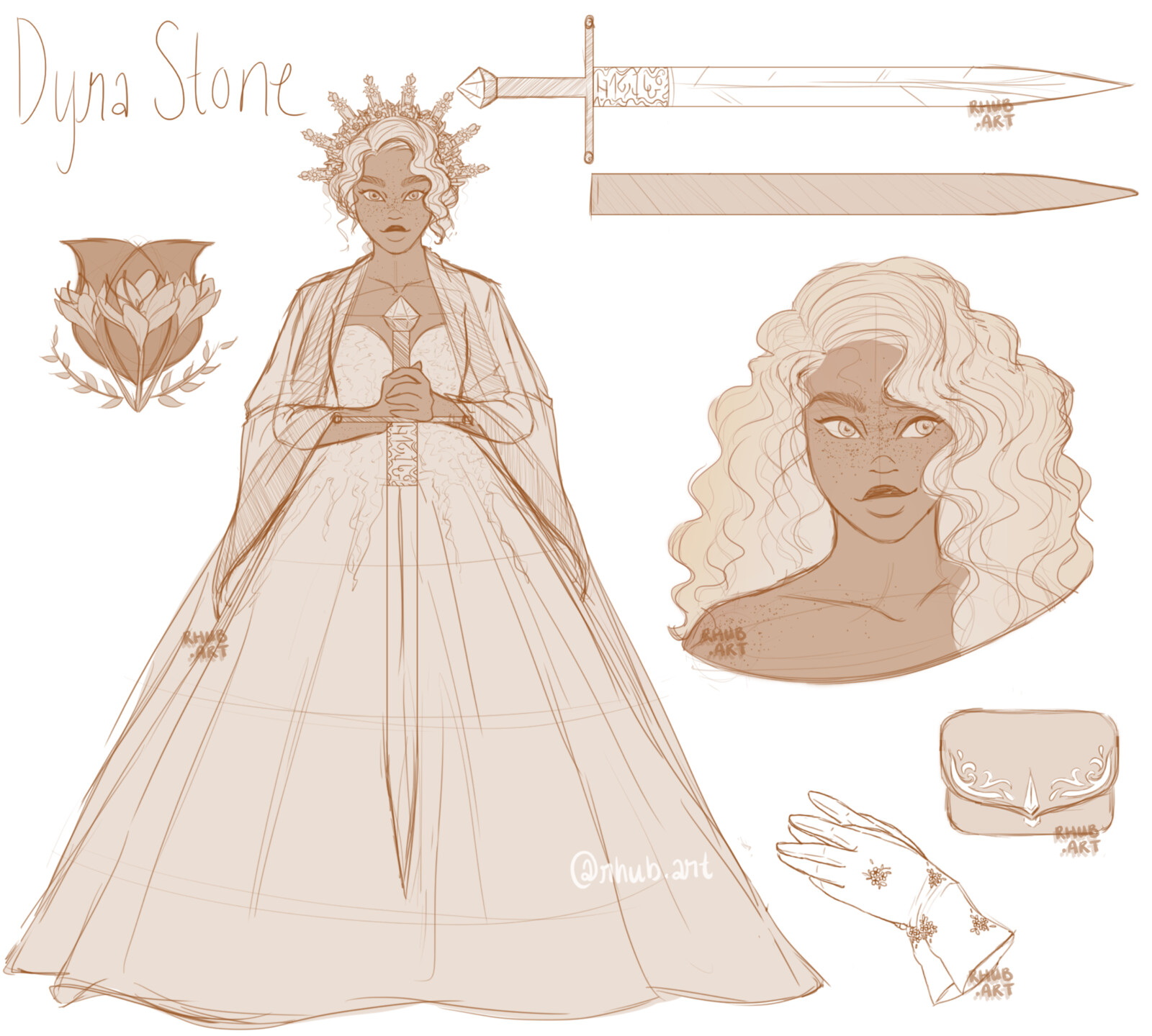 Beck Cole - Dyra Stone - Character Design