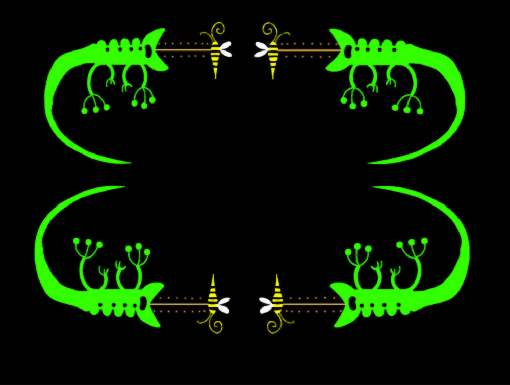 ArtStation - Fourfold Chameleon Border