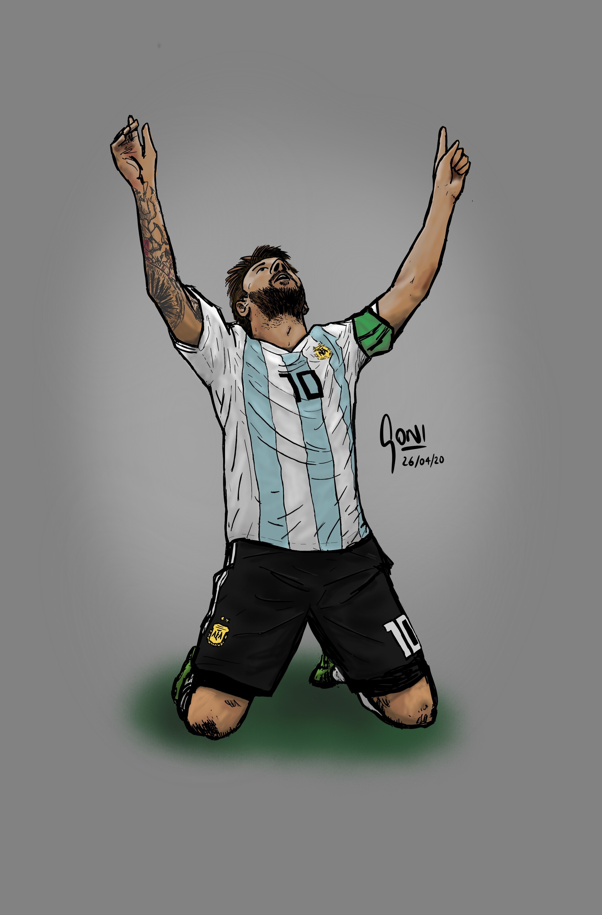 ArtStation - Lionel Messi