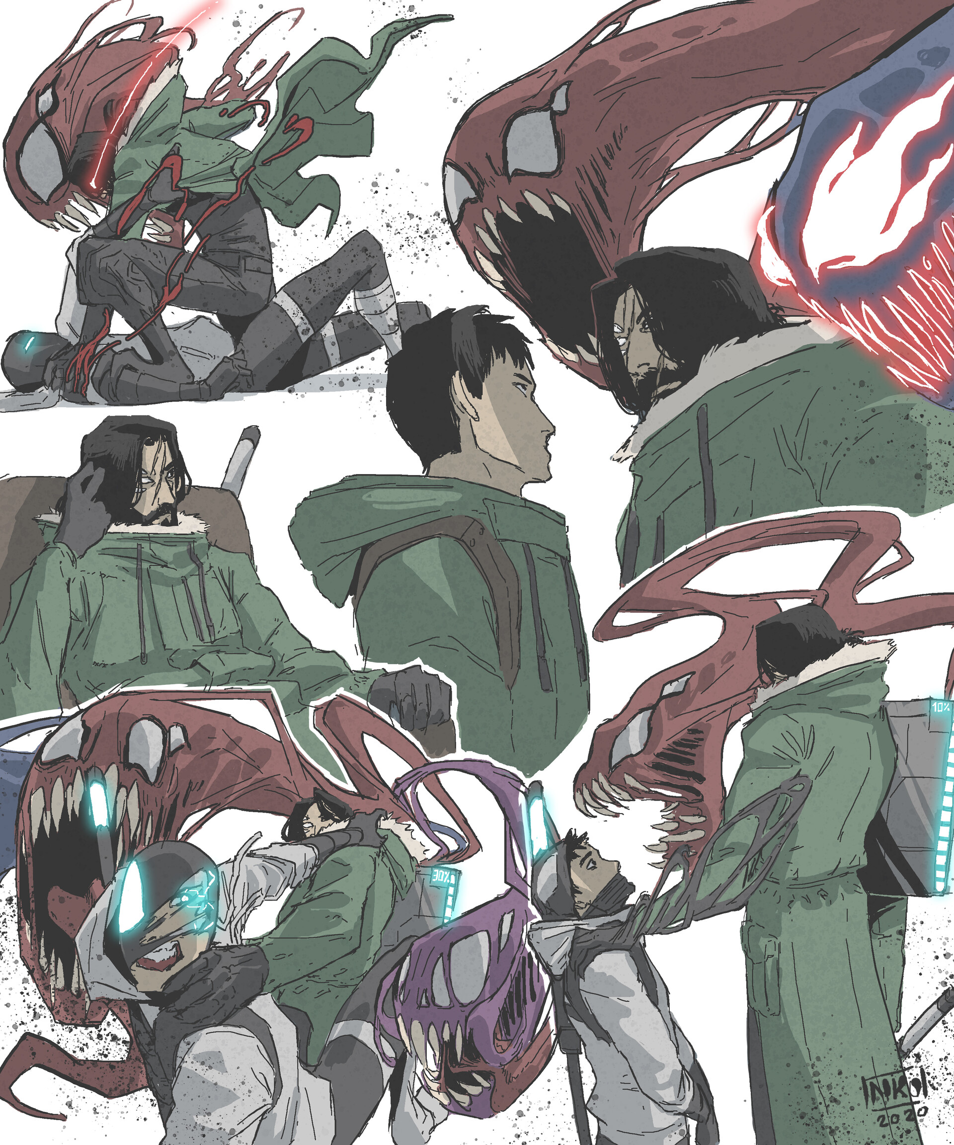ArtStation - Art Dump (Spider Soldier) #1