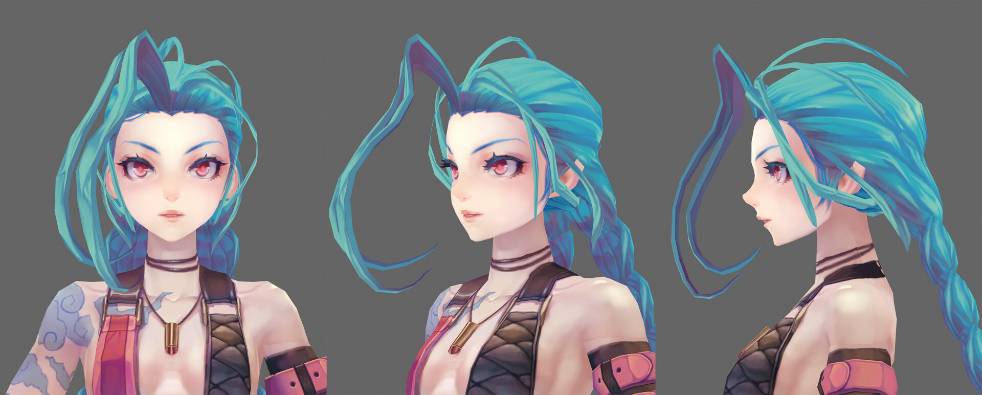 ArtStation - LOL Zinx 3DFanArt