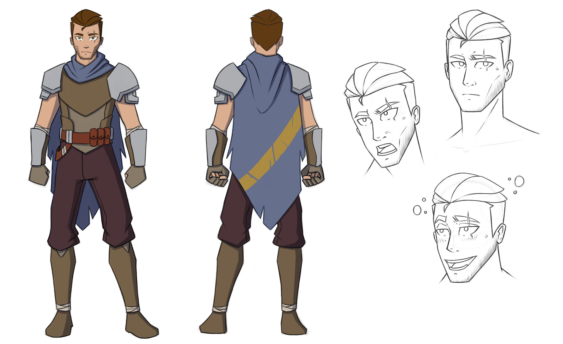 ArtStation - Character Sheet