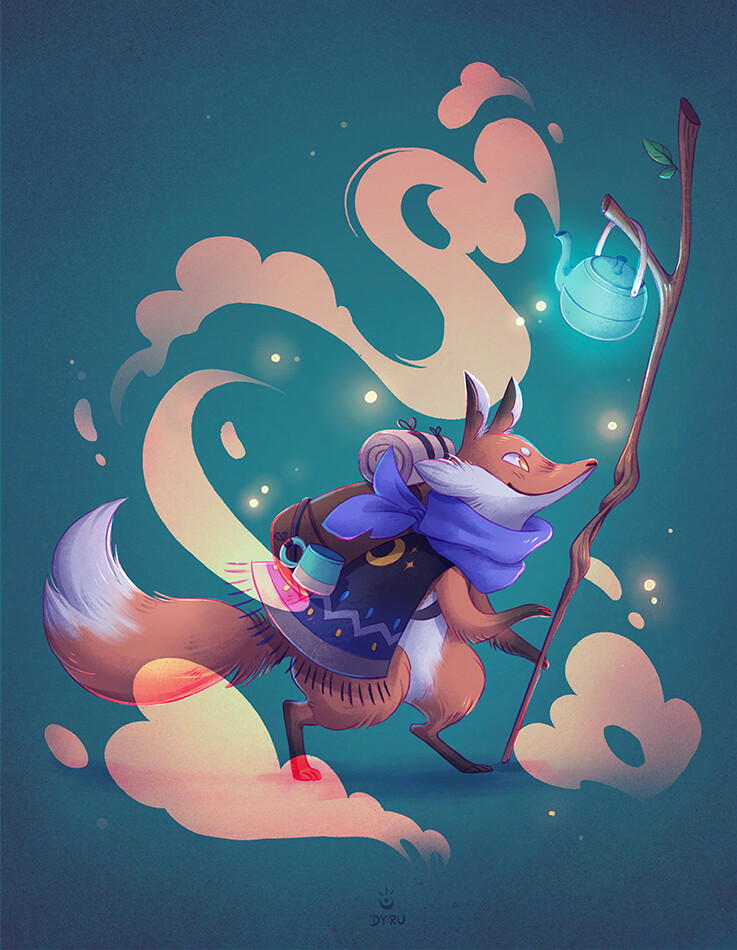 ArtStation - CDC - Fox Adventurer
