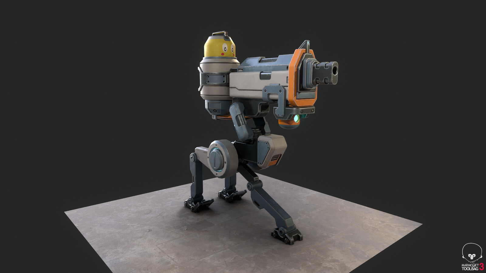 Shashwat Sengupta - Valorant | Killjoy turret model