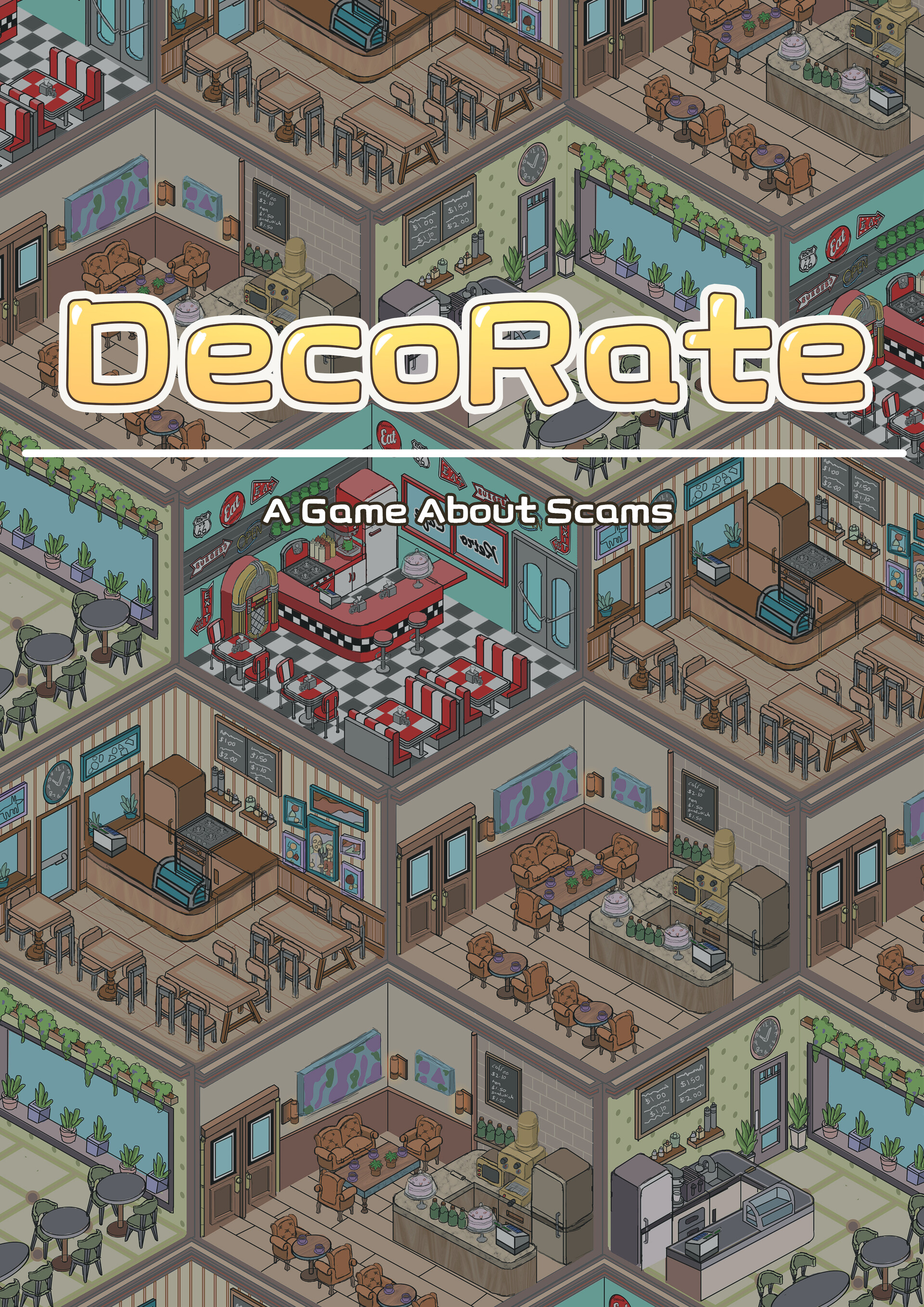 ArtStation - DecoRate - 2D Game Project