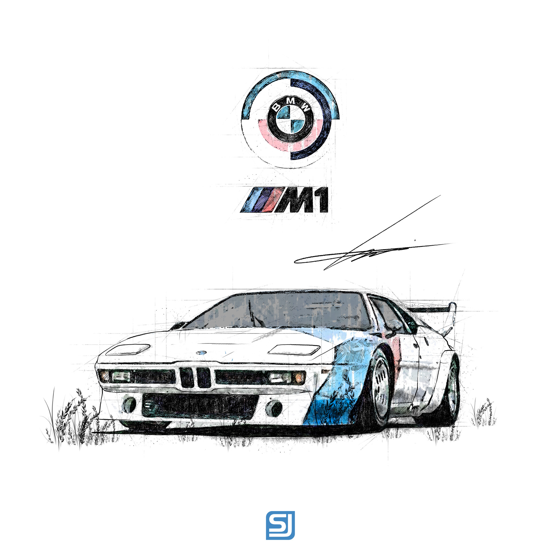 ArtStation - BMW M1 procer
