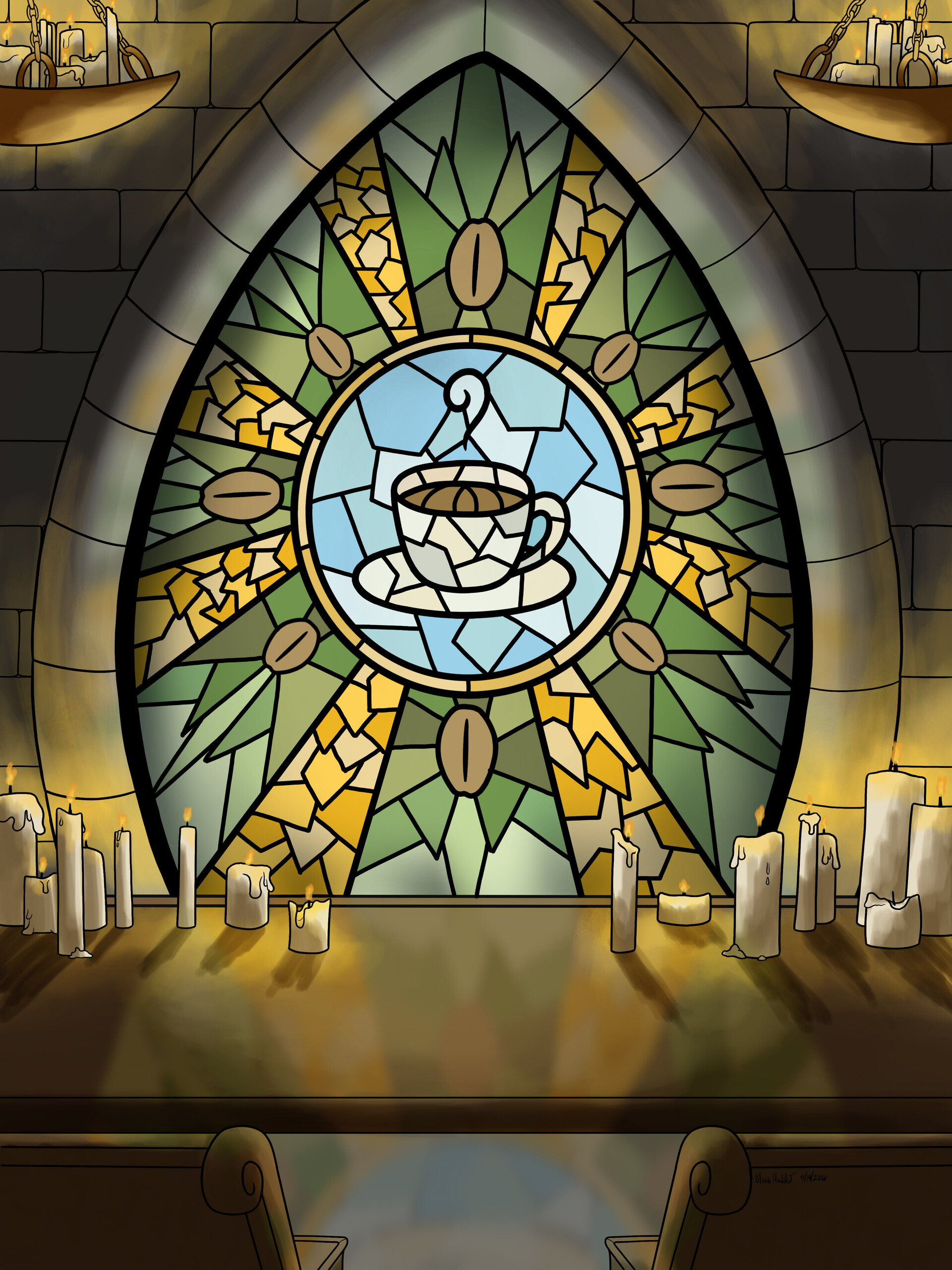 ArtStation - Holy grounds