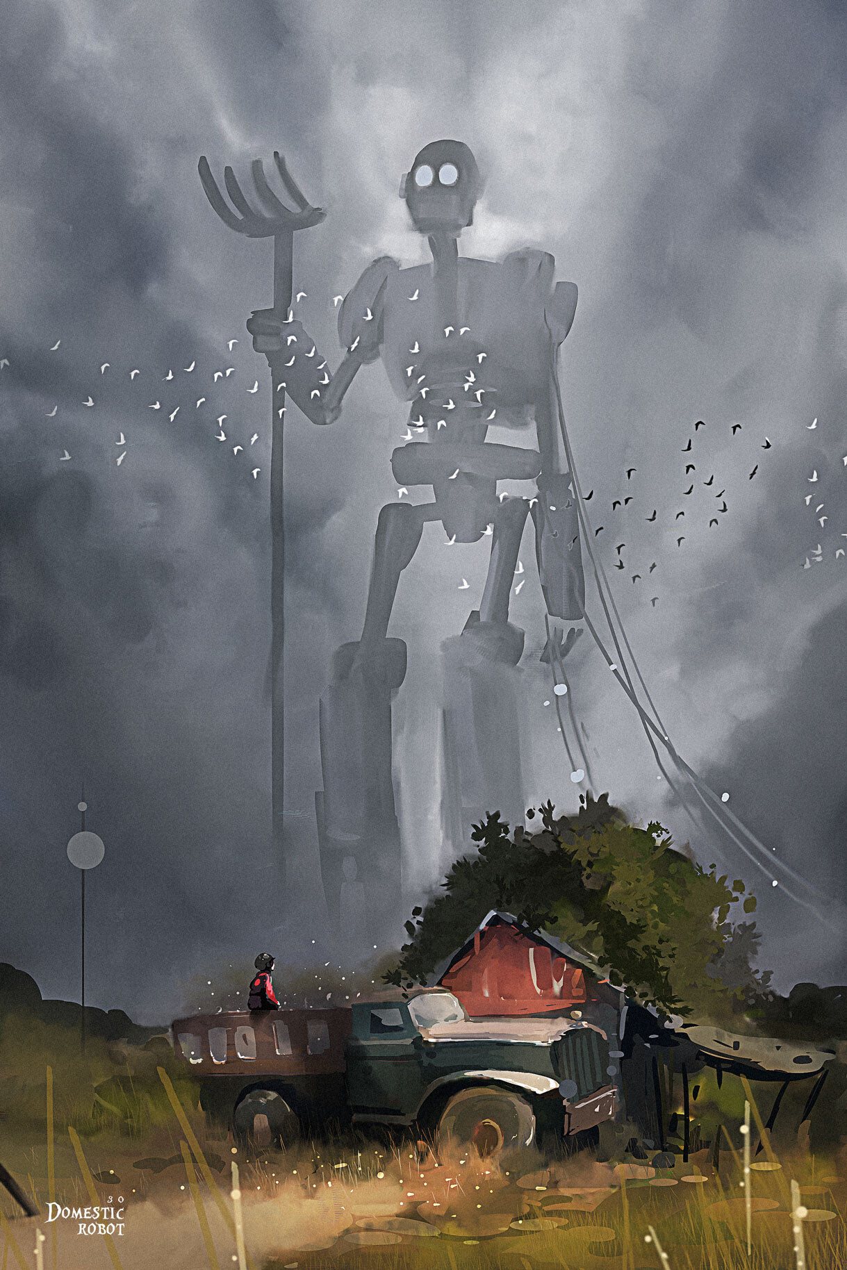 ArtStation - Domestic robot