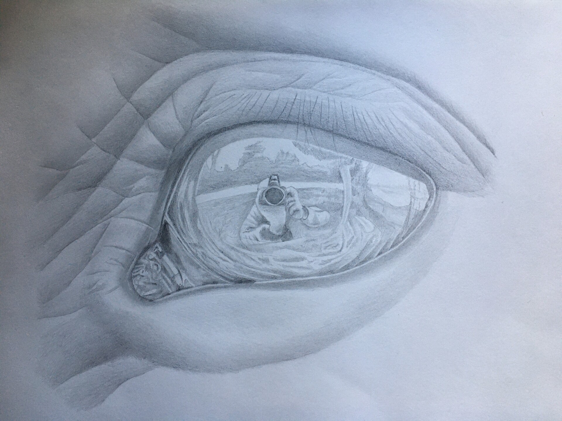 ArtStation - Animal Eye Graphite 4B 10B