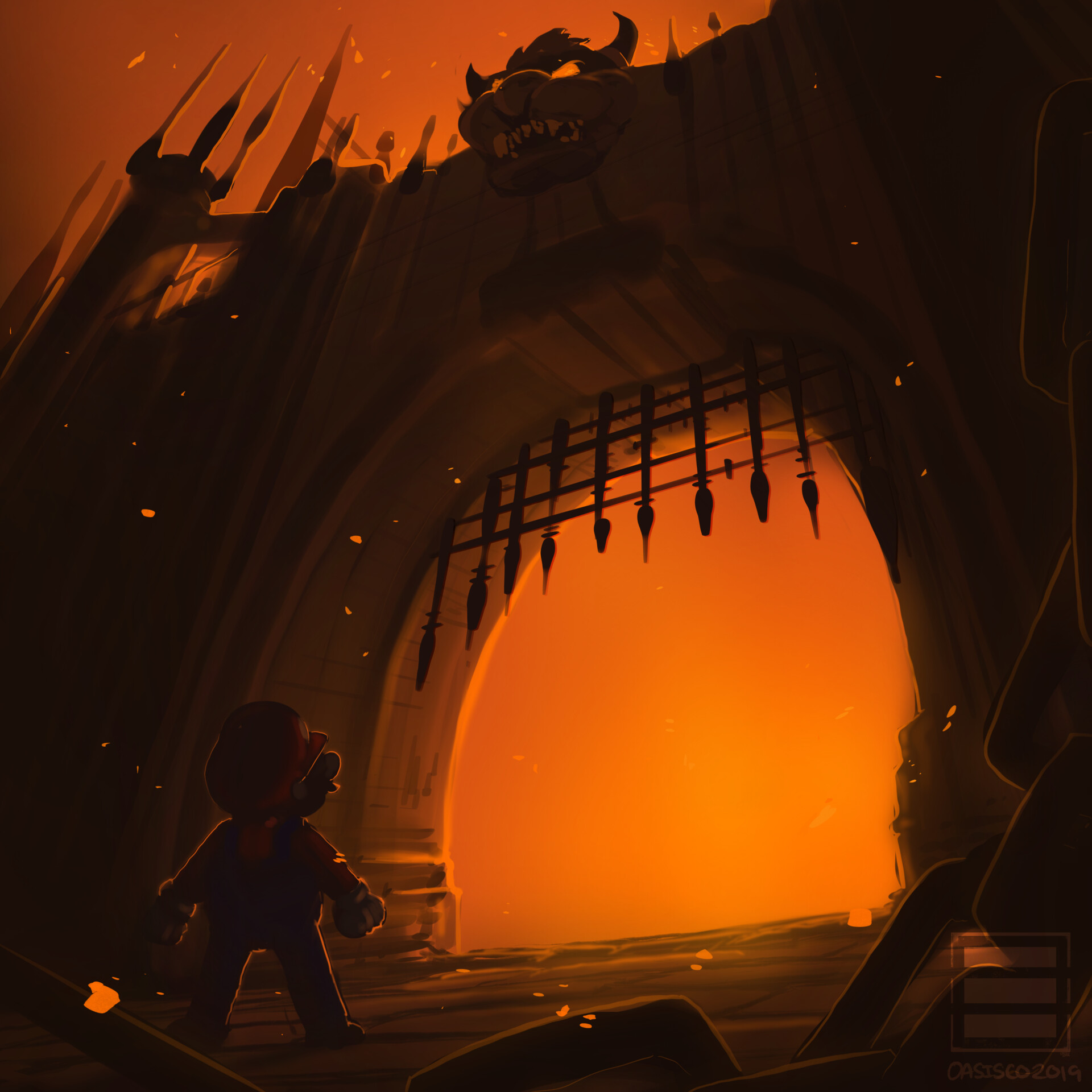 Oscar Cerda - Bowser's Castle