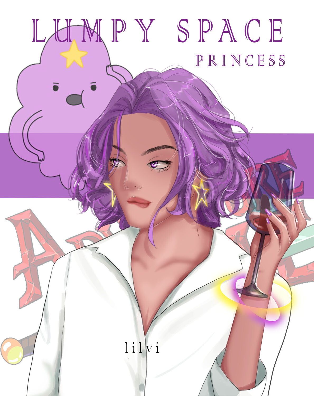 Adventure Time Anime Lumpy Space Princess