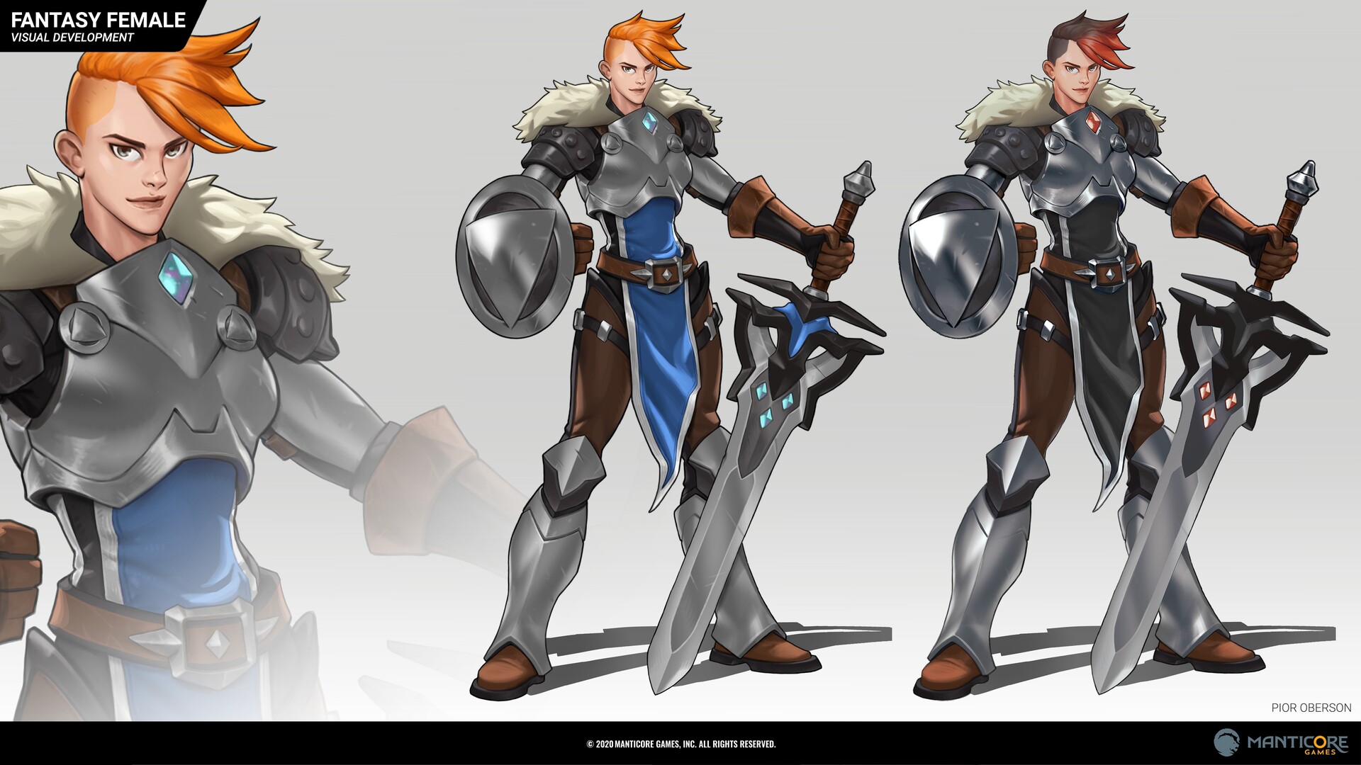Character Designs for Manticore Games by Pior Oberson — ProUser.Me