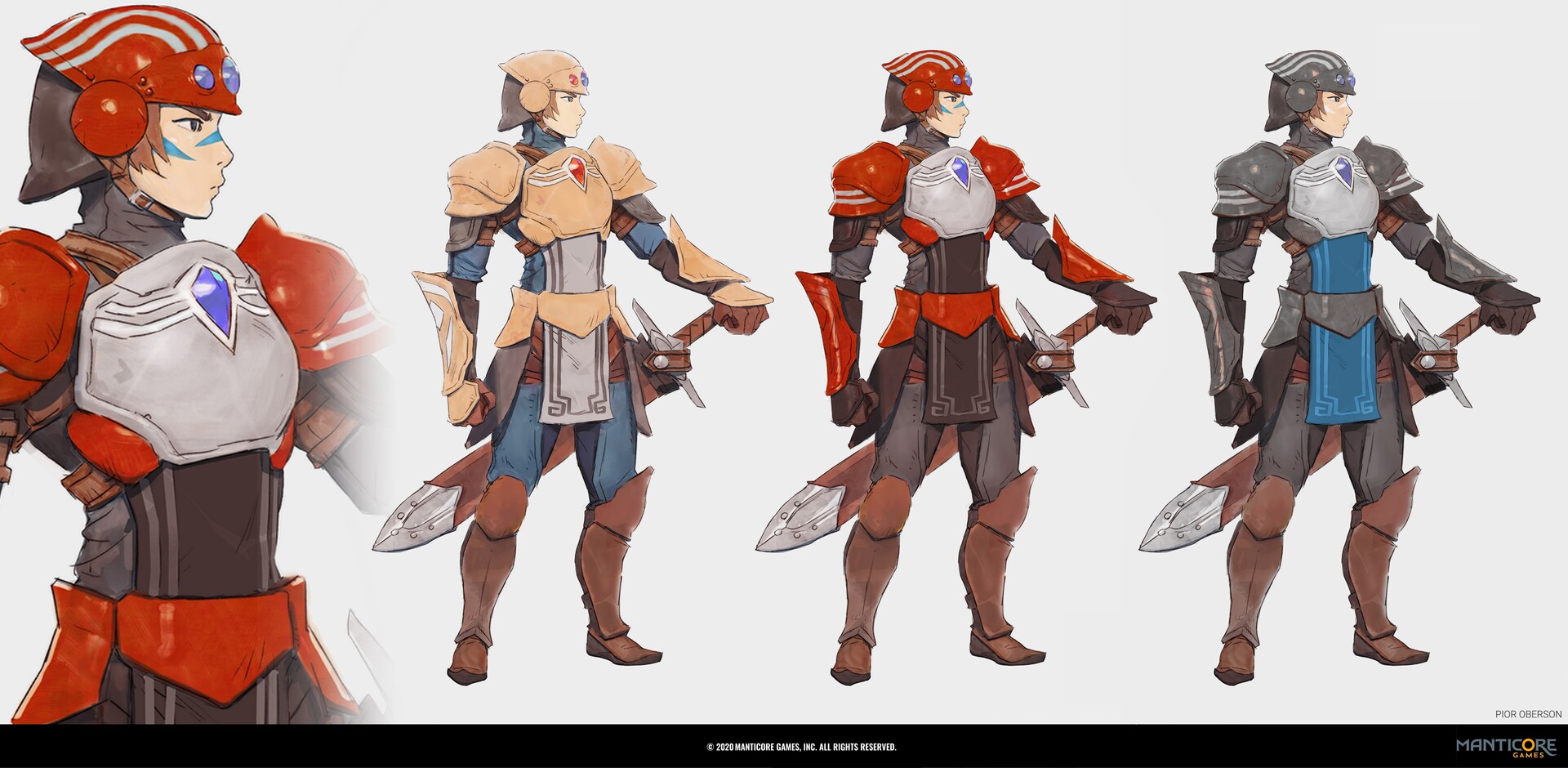 Character Designs for Manticore Games by Pior Oberson — ProUser.Me