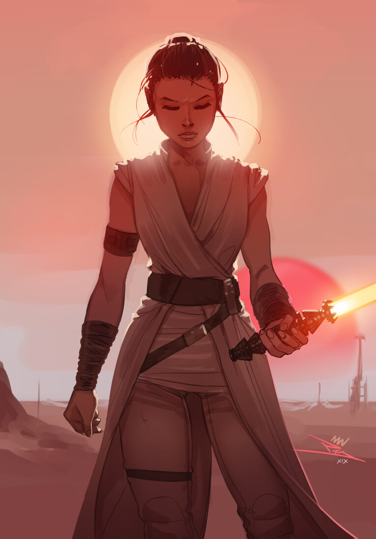 ArtStation - Rey from Nowhere