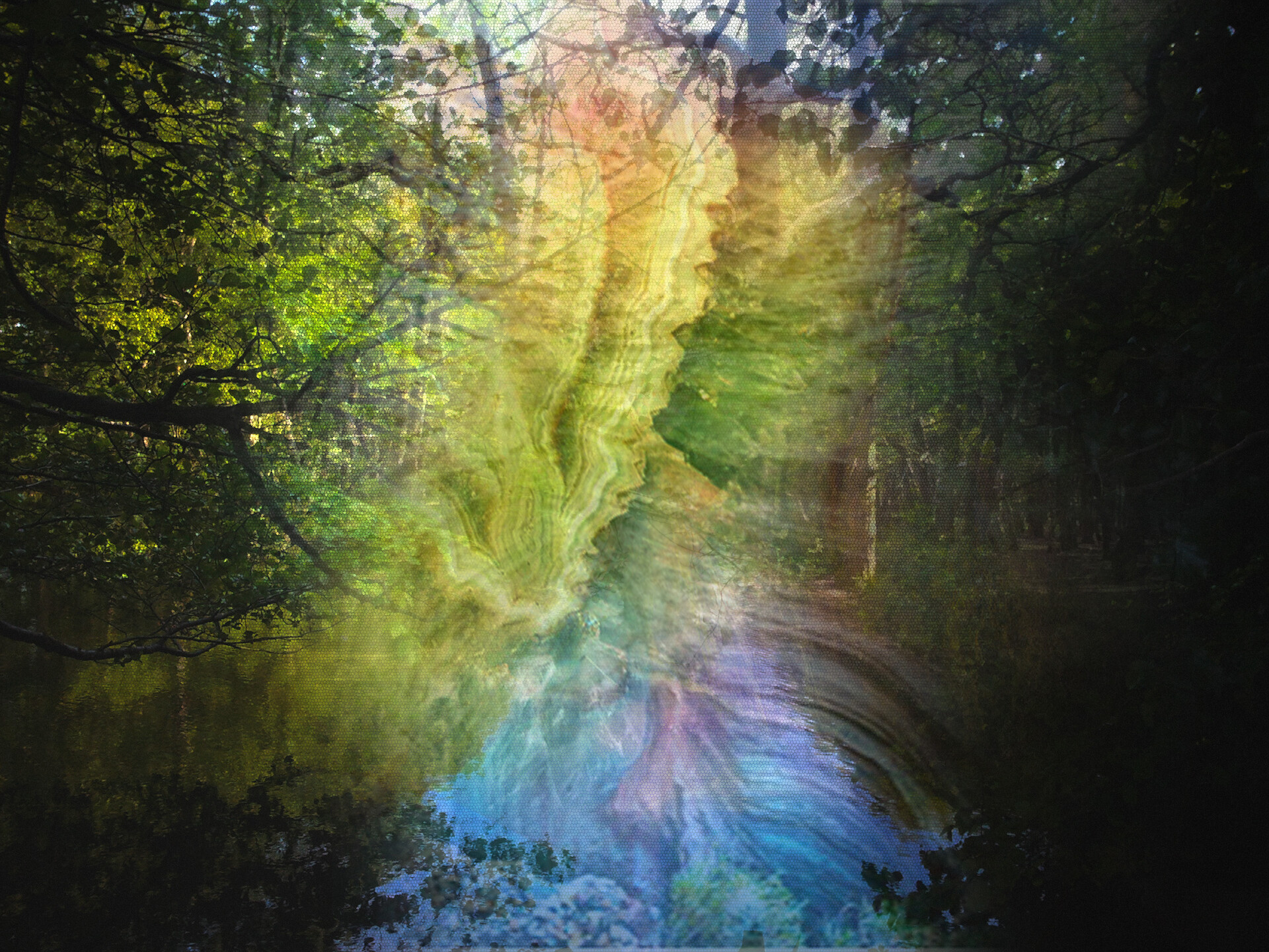 ArtStation - Stained Glass Lake