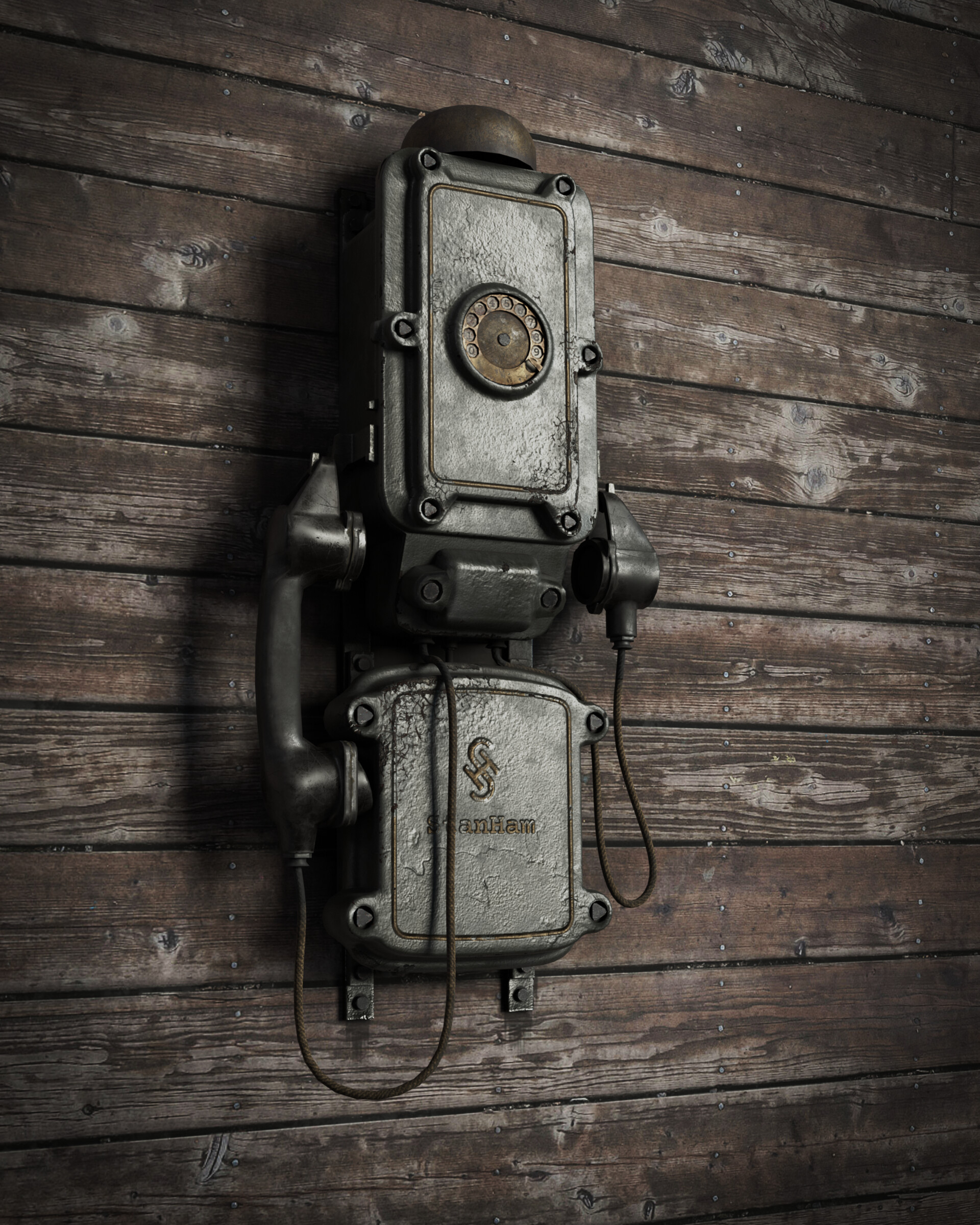 ArtStation - Old Factory Phone