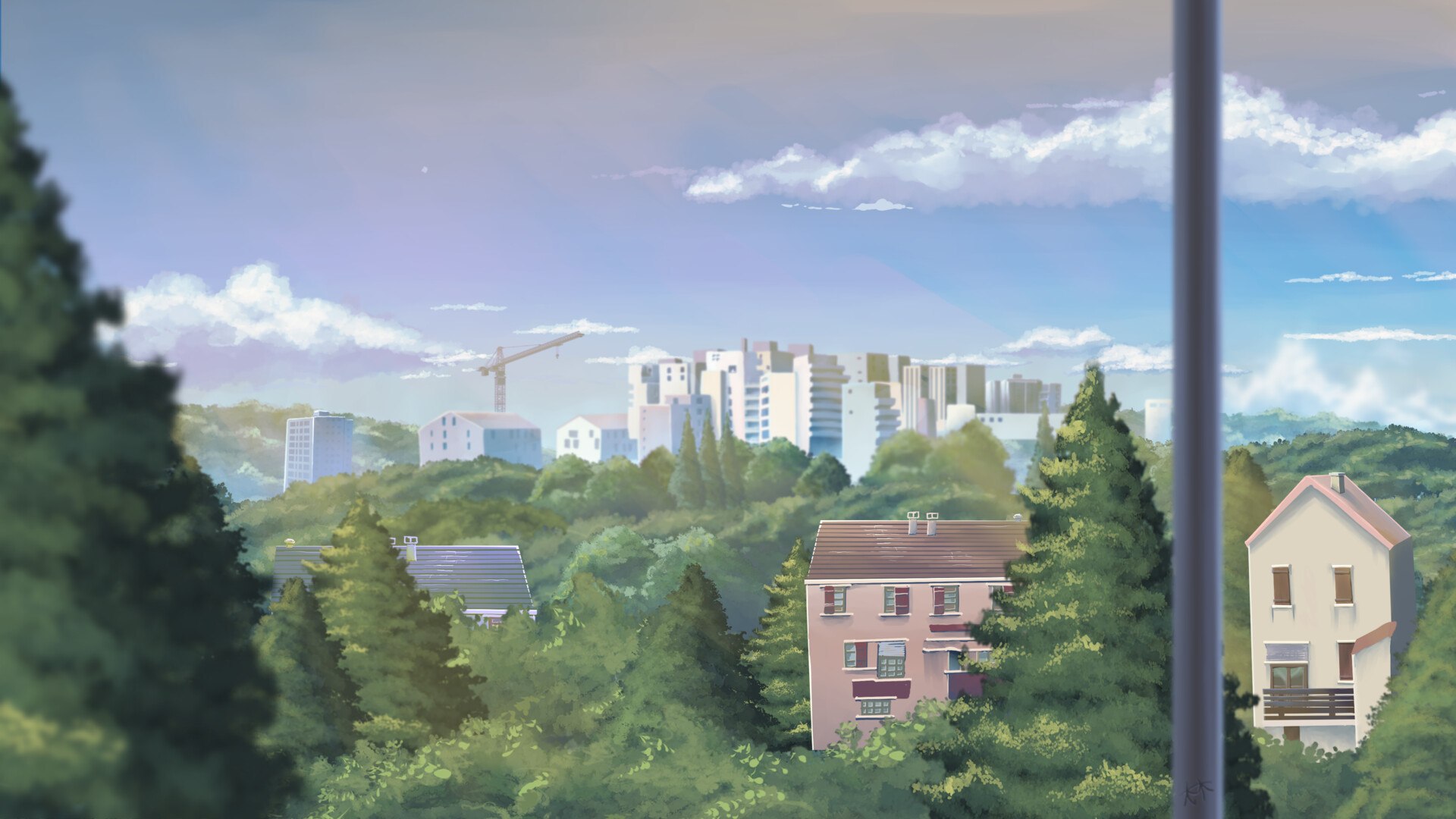 ArtStation - Anime Scene #1
