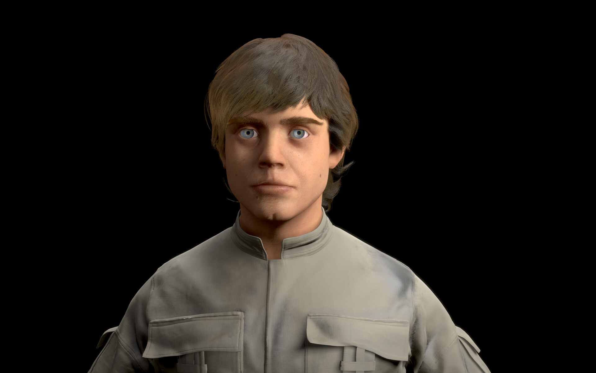 ArtStation - Luke Skywalker Real-Time Likeness