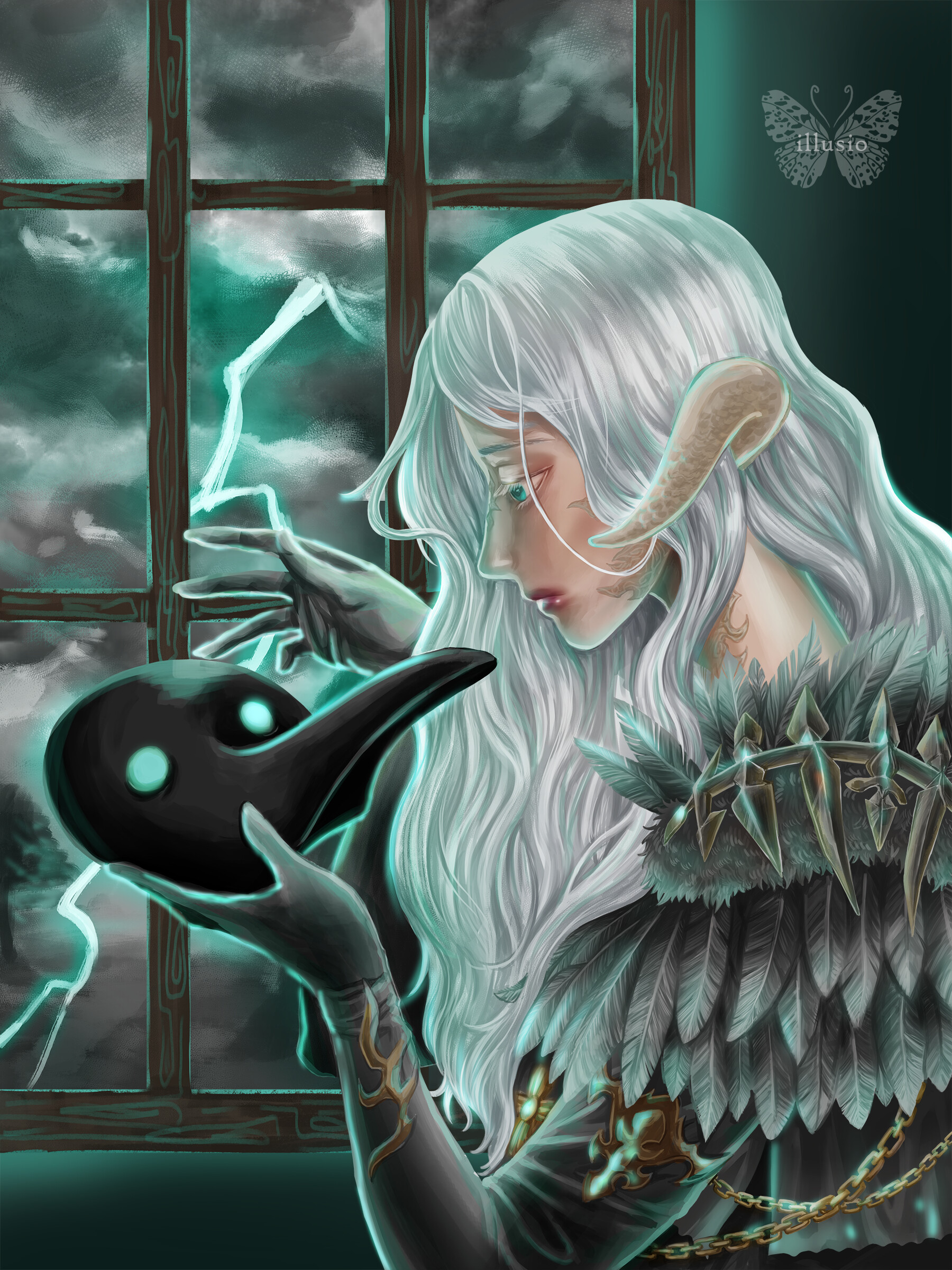 ArtStation - [FFXIV] Splash Art - Lath/Saran