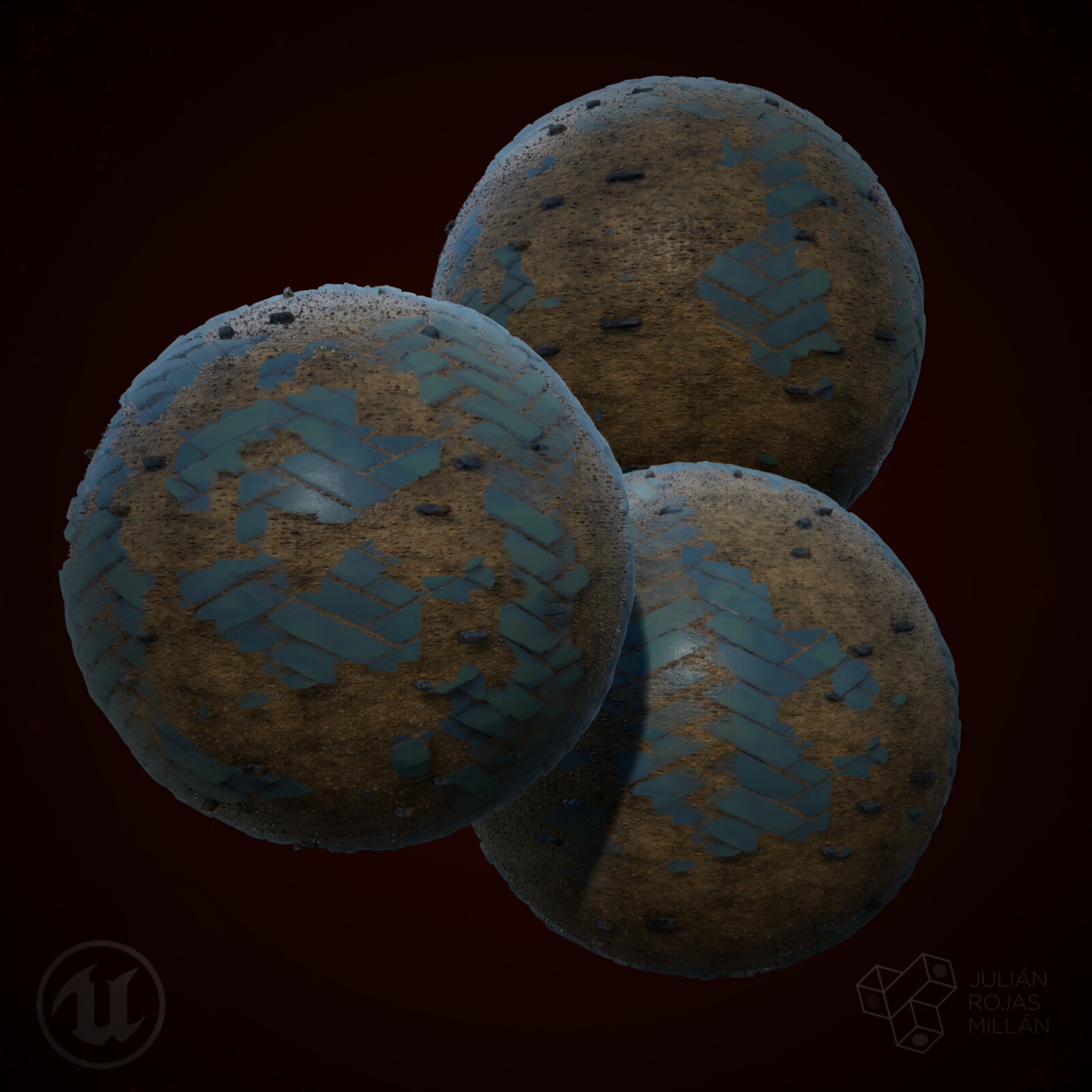 Julián Rojas Millán - Unreal Engine Tessellation/POM Height Lerp Master ...