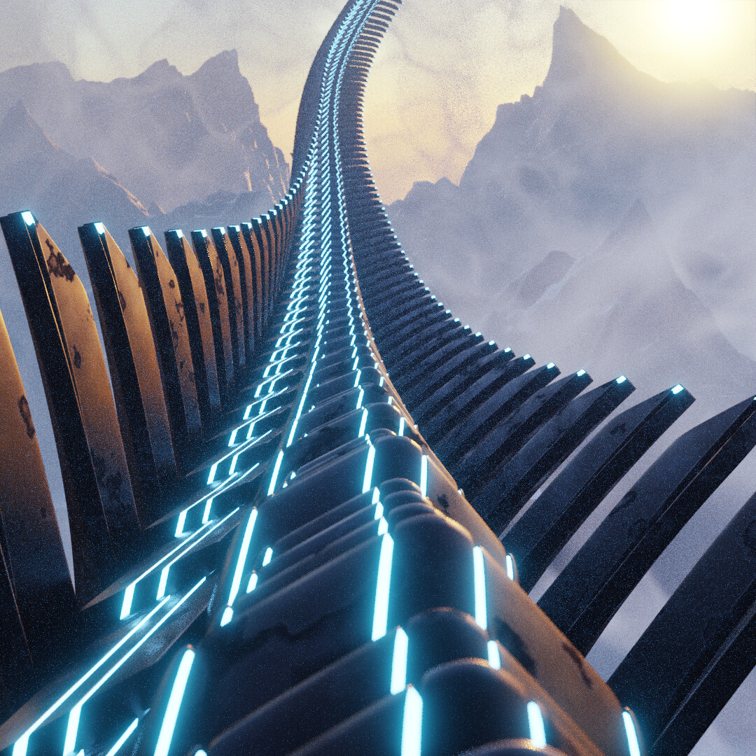 ArtStation - Roller coaster