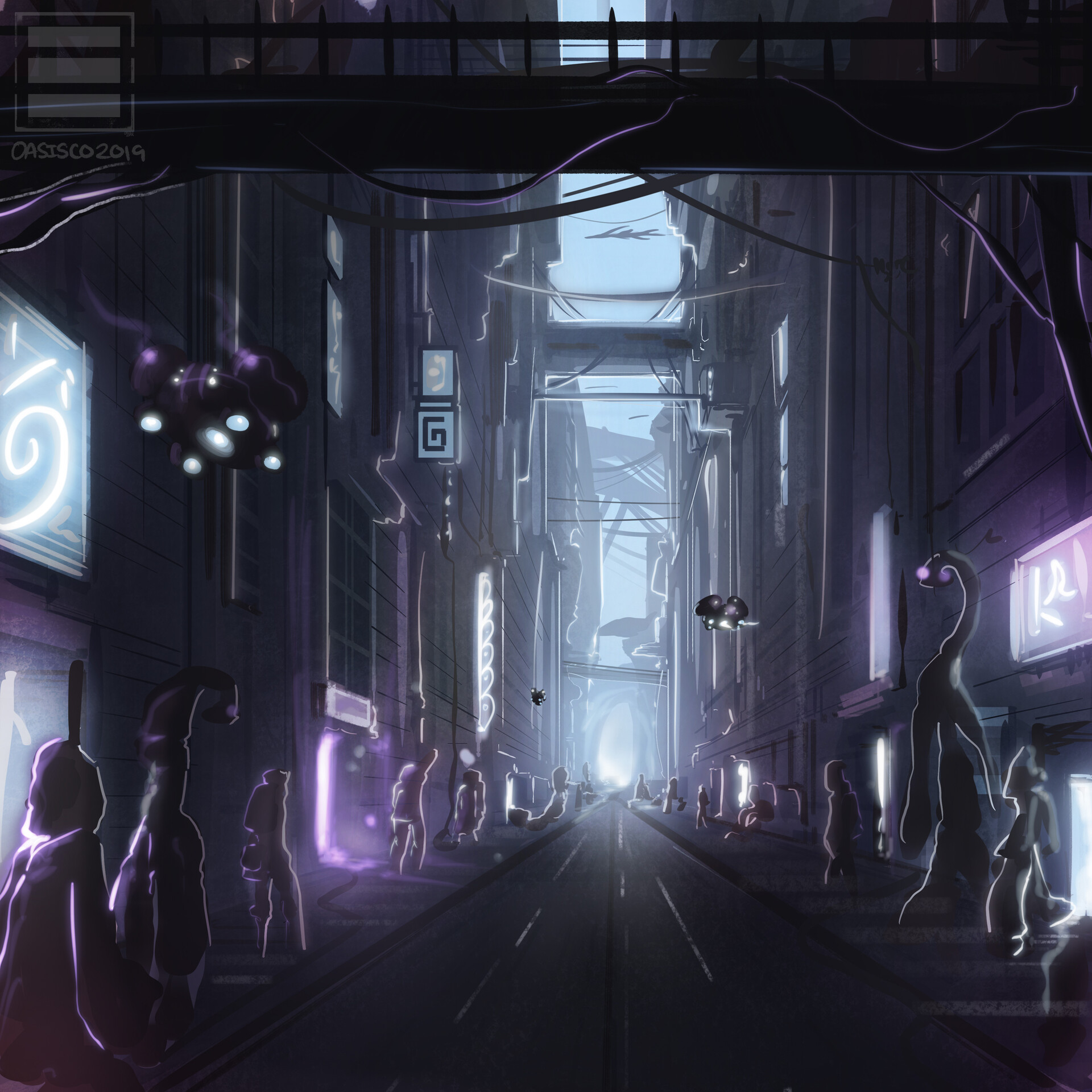 ArtStation - Alien City