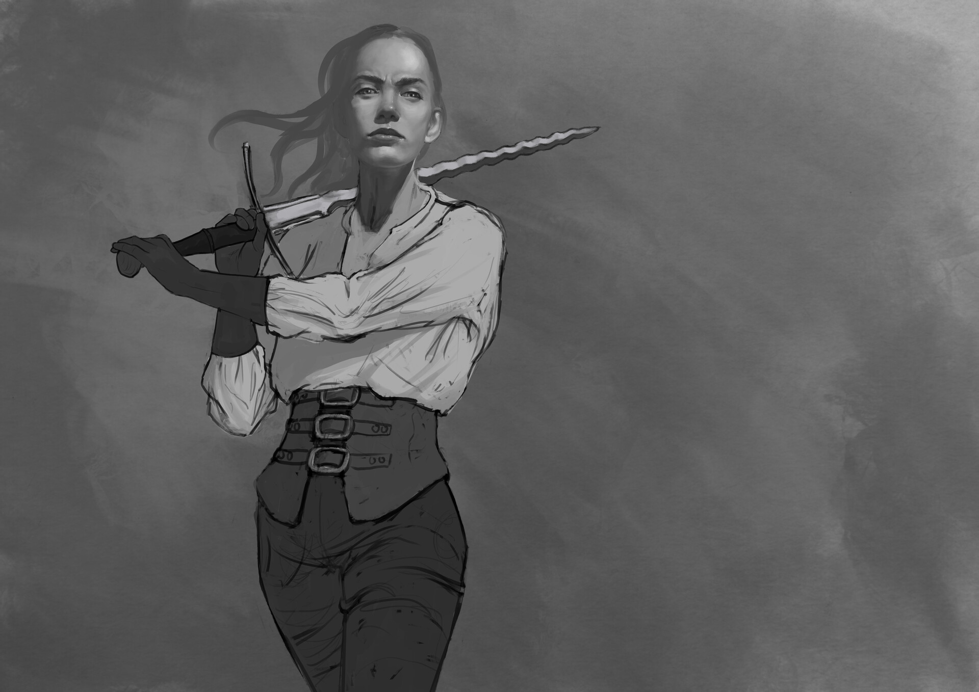 ArtStation - Unfinished - Ciri