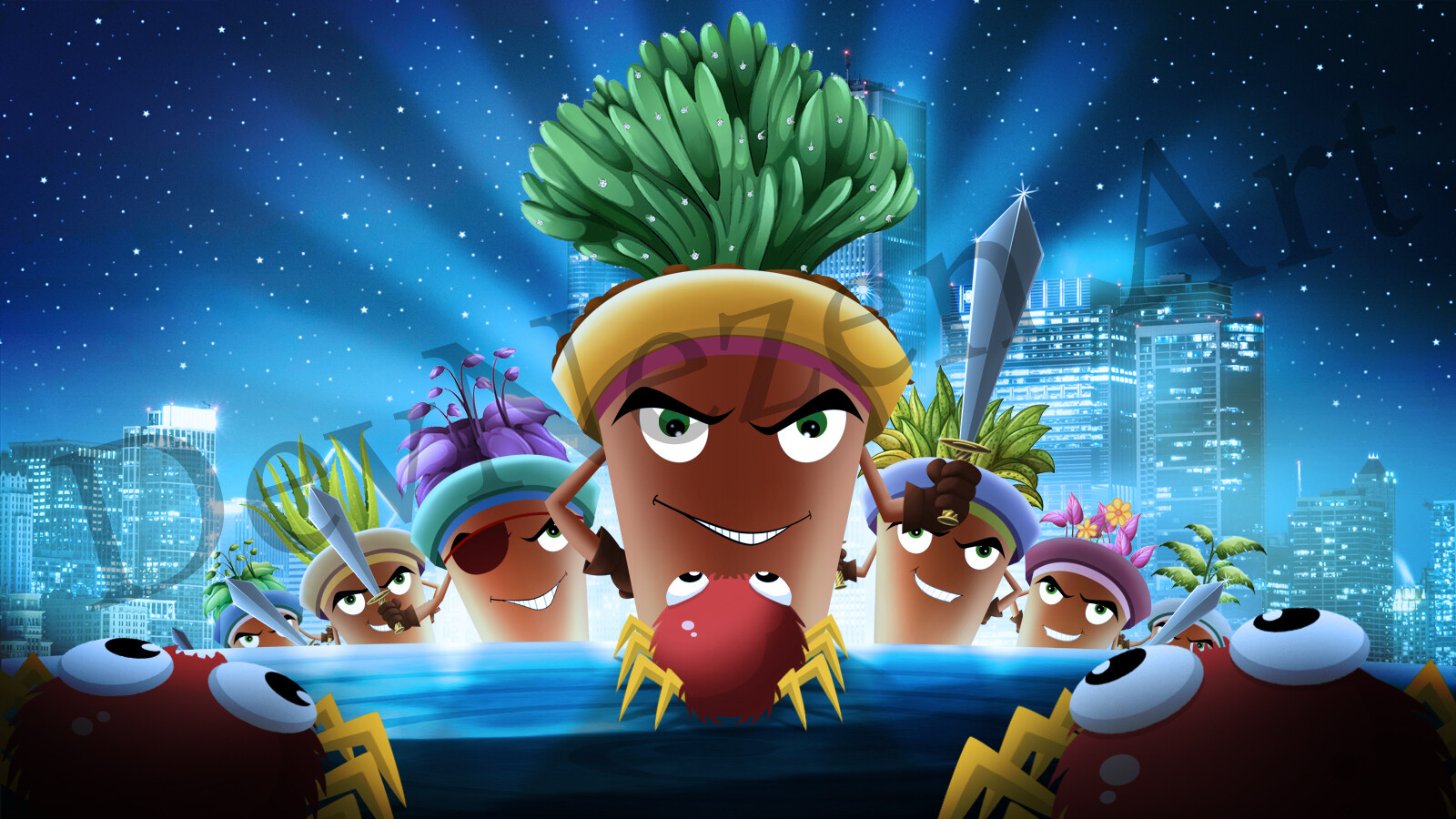 ArtStation - Game Cover page concept