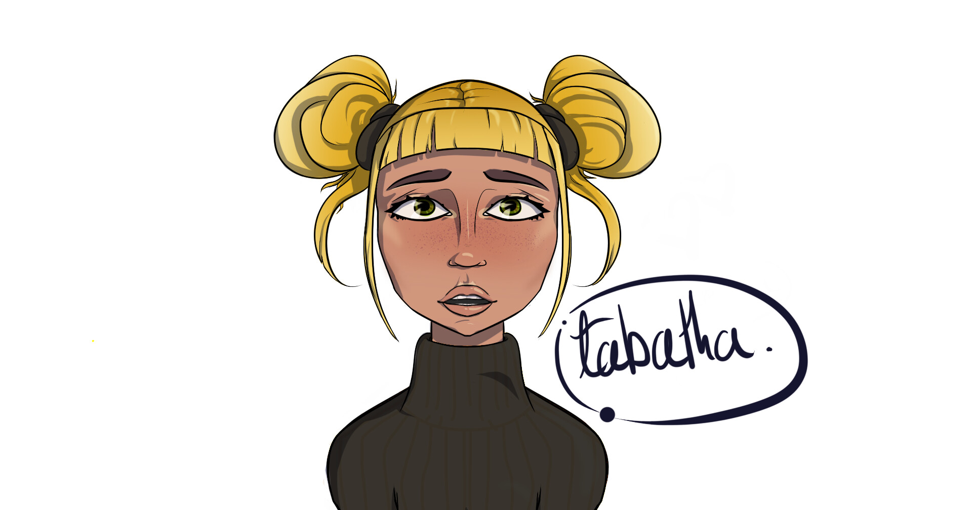 Katie Petronio - Tabatha Character Bust (process)