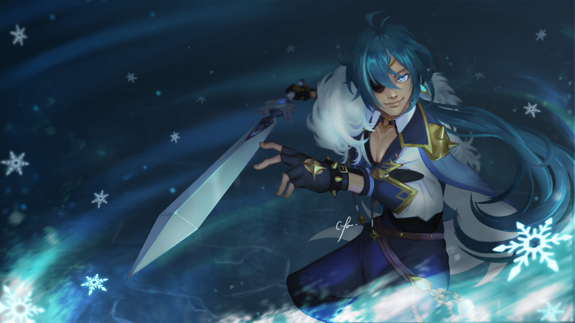 ArtStation - Kaeya (Genshin Impact)