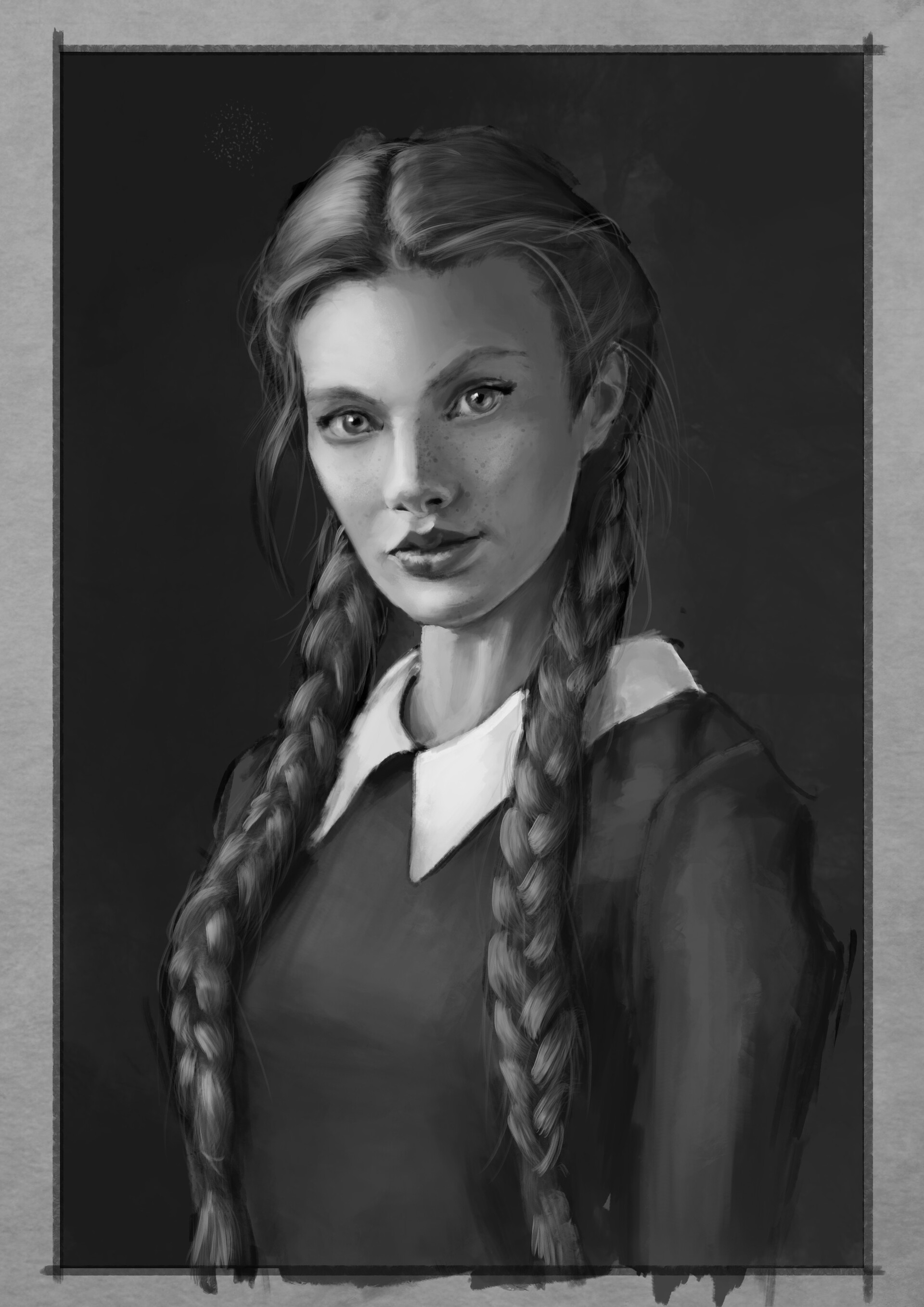ArtStation - Study - Pretty girl