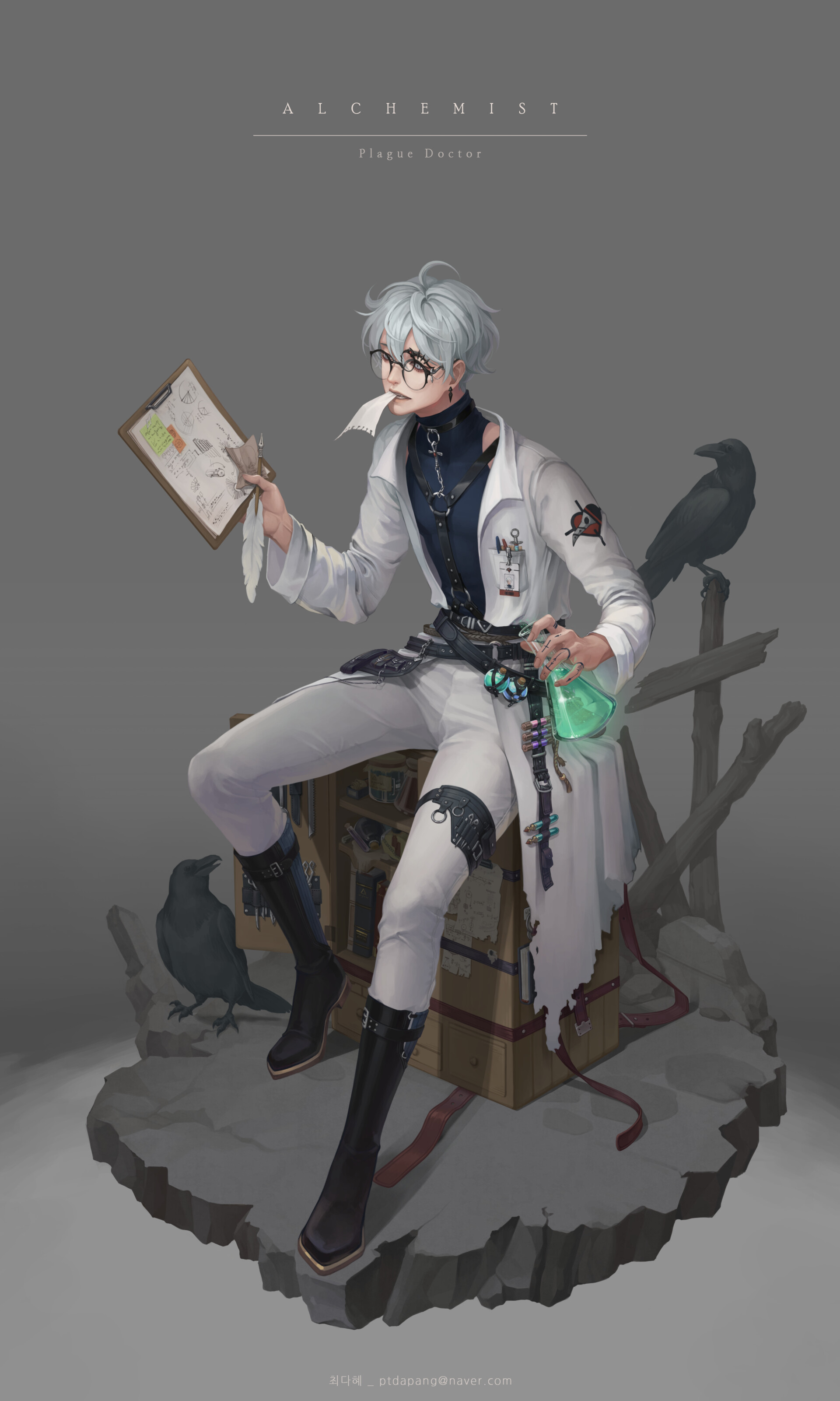 ArtStation - Character Concept Art - [ Alchemist ]