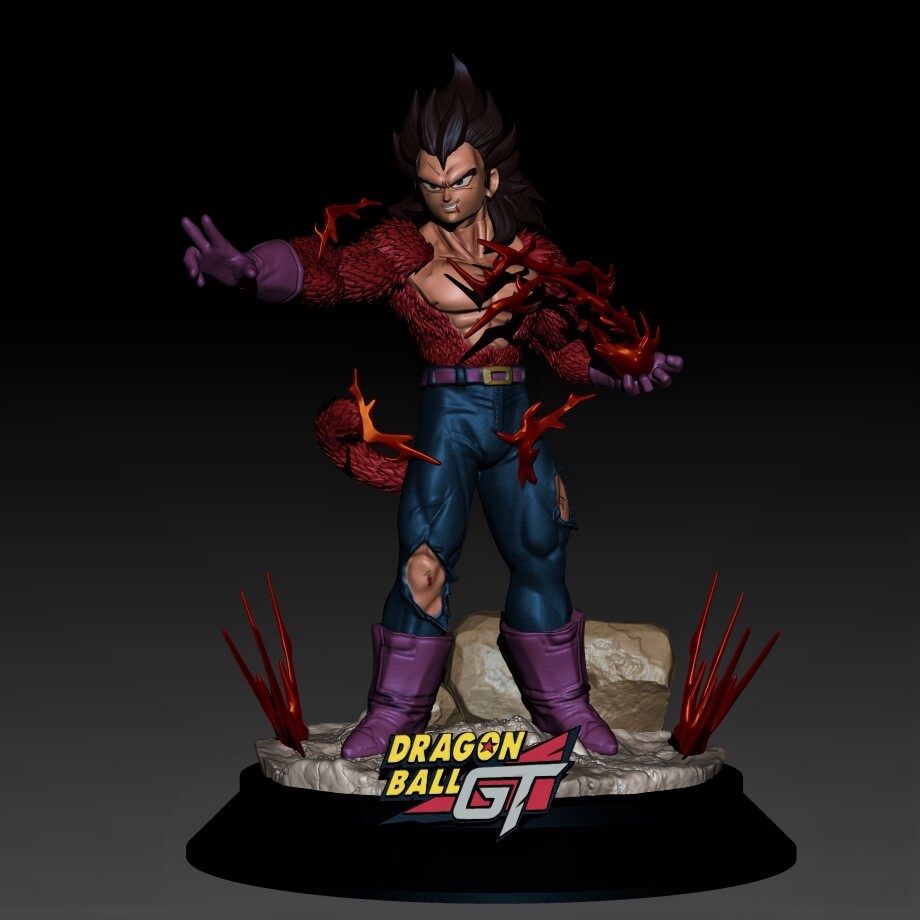 M3D Studios - Vegeta Super Saiyan 4