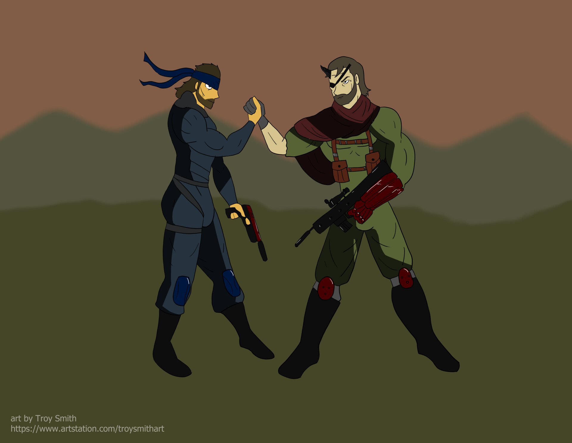 is venom snake solid snake