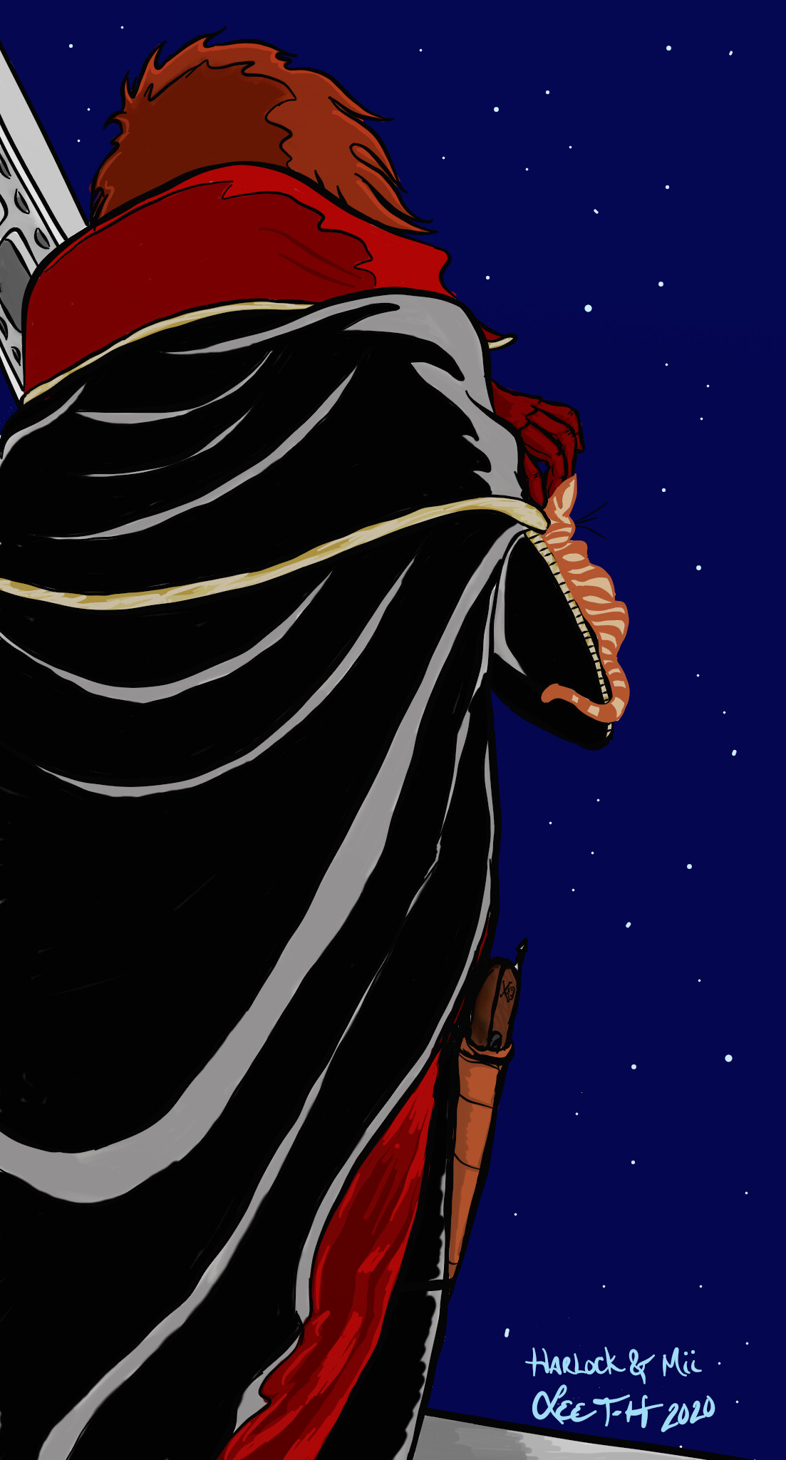 ArtStation - Harlock & Mii-kun