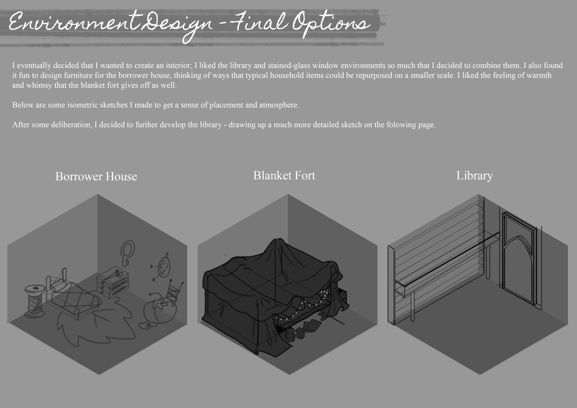 Amy Conlon - The Athenaeum - Environment Design